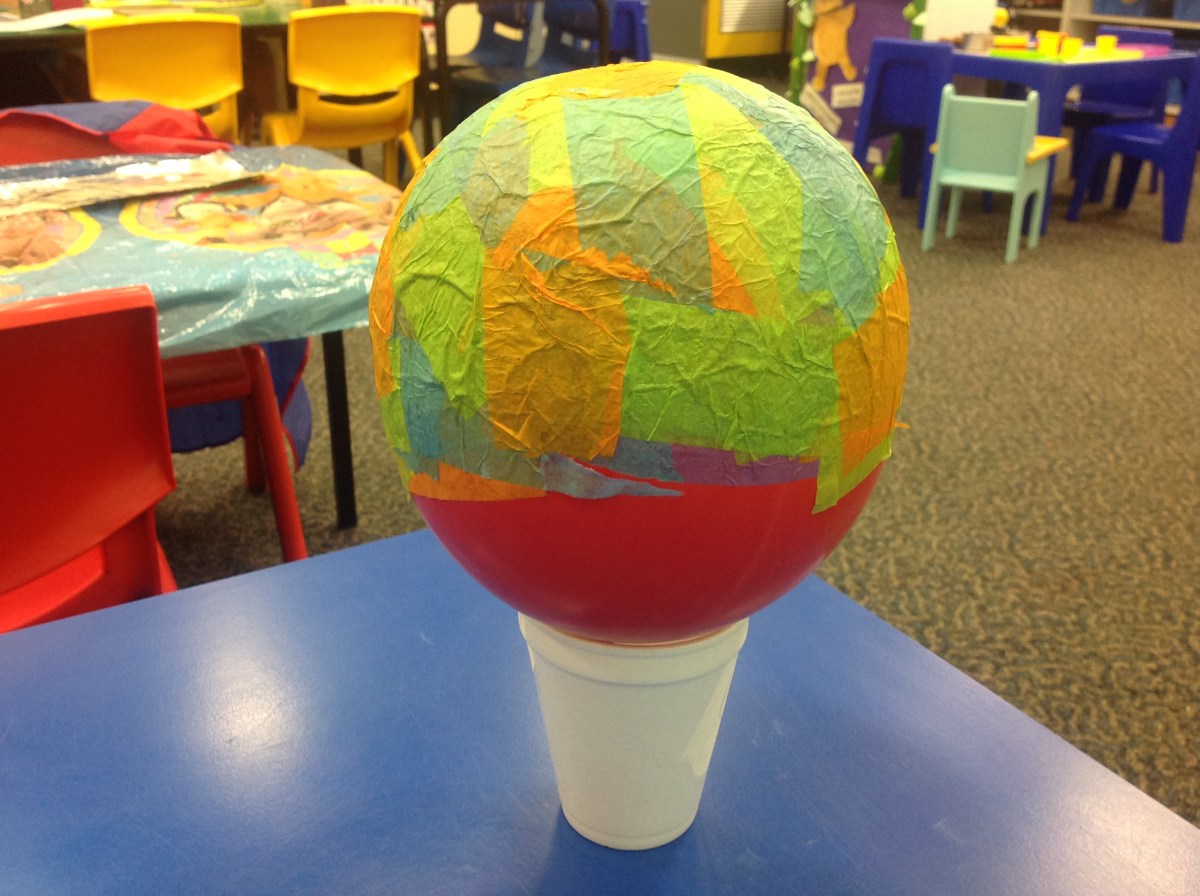 Paper Tissue Mache – Blue Skies Craft